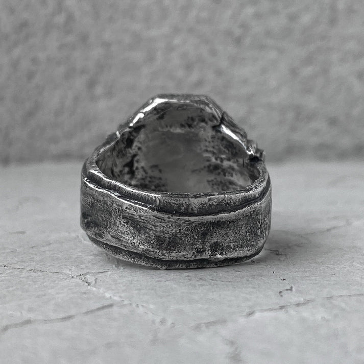 Project50g | CENTURION ring -a wide brutal ring with an roman motifs ...